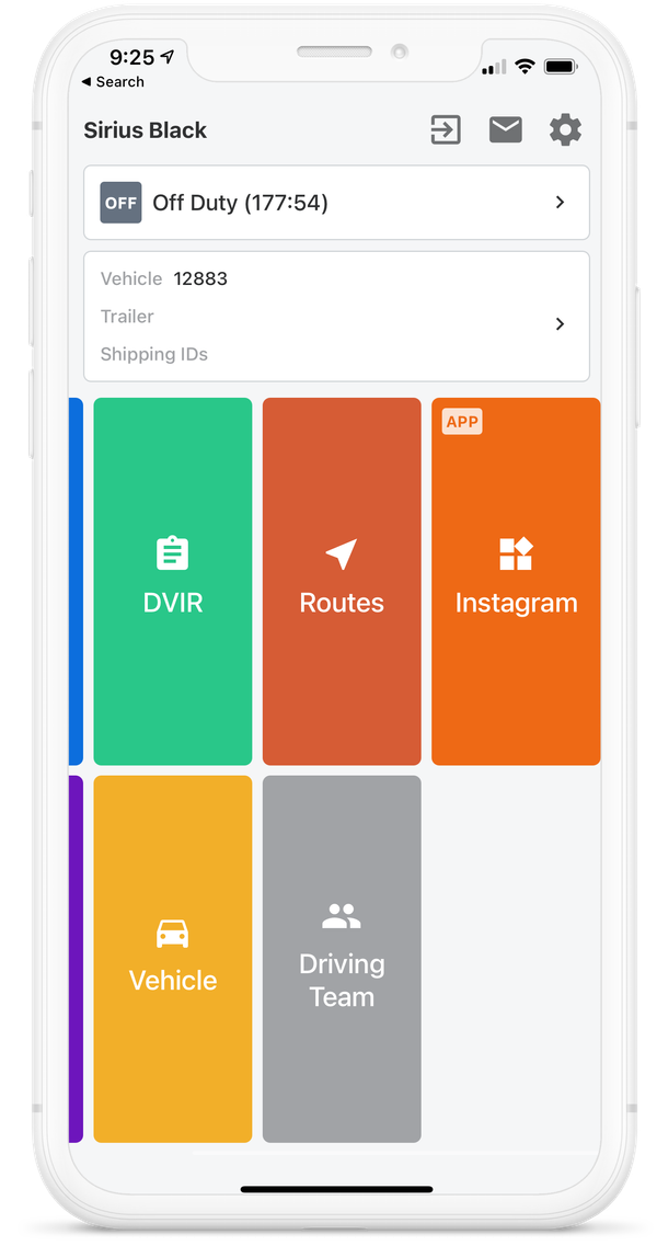 Connect Driver Wallet with Samsara tablet